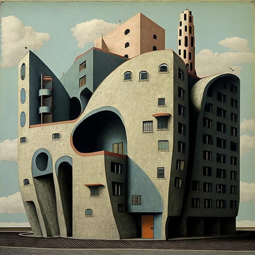 Ben Shahn Midjourney style | Andrei Kovalev's Midlibrary 2.0