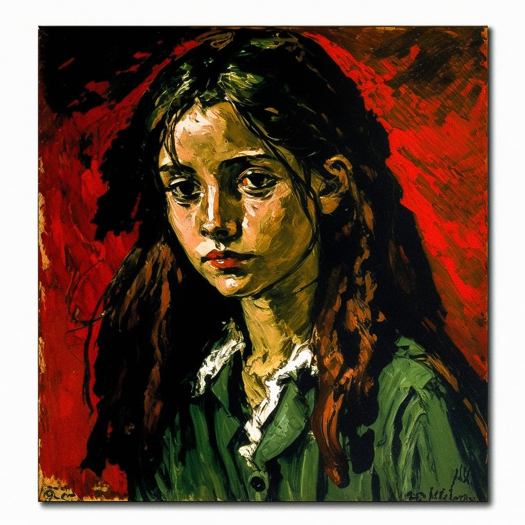 Chaim Soutine Midjourney style | Andrei Kovalev's Midlibrary 2.0