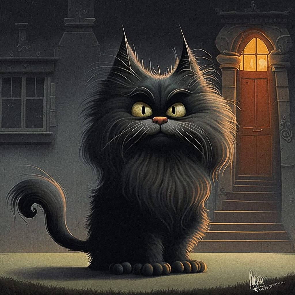 Charles Addams Midjourney style | Andrei Kovalev's Midlibrary