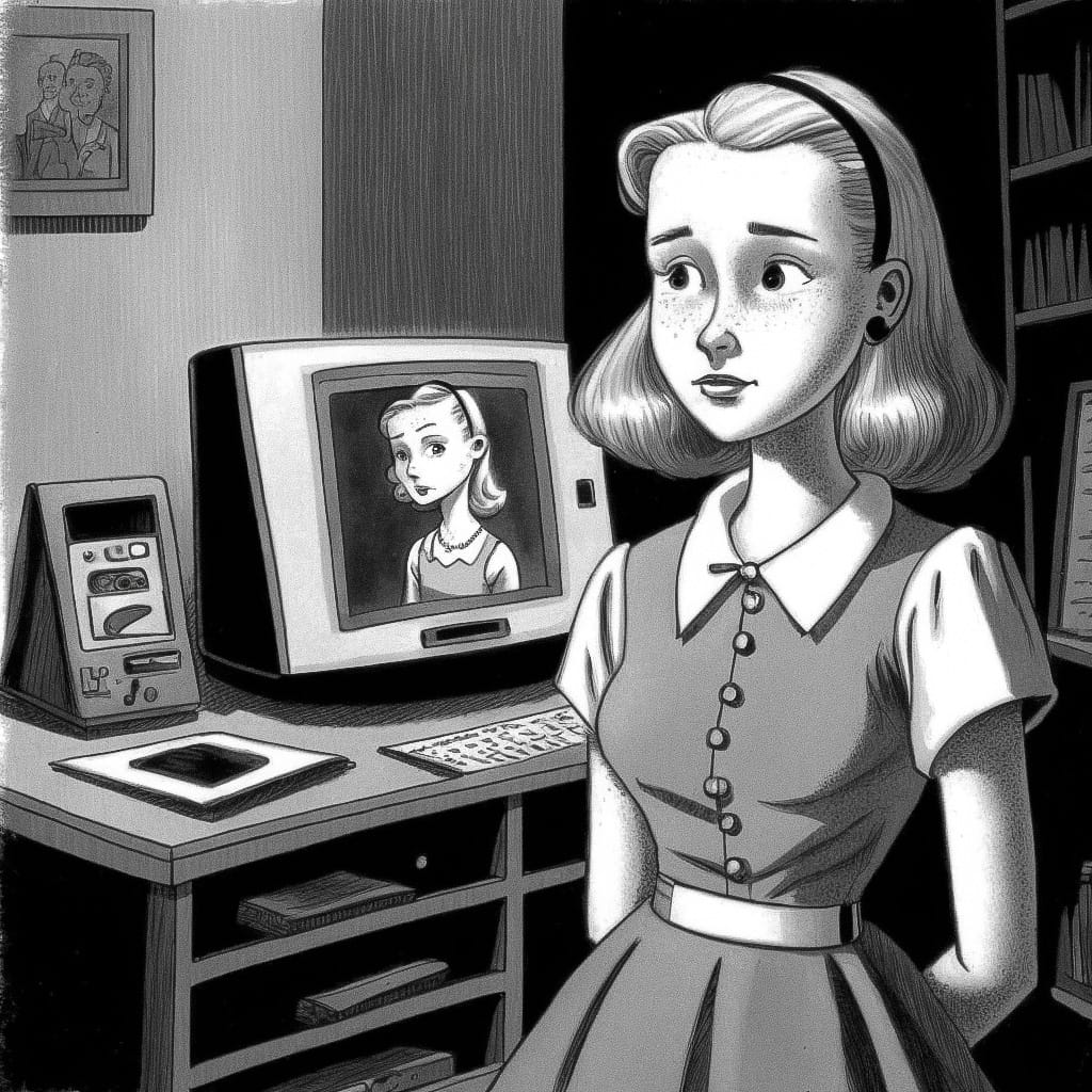 Charles Addams Midjourney style | Andrei Kovalev's Midlibrary 2.0