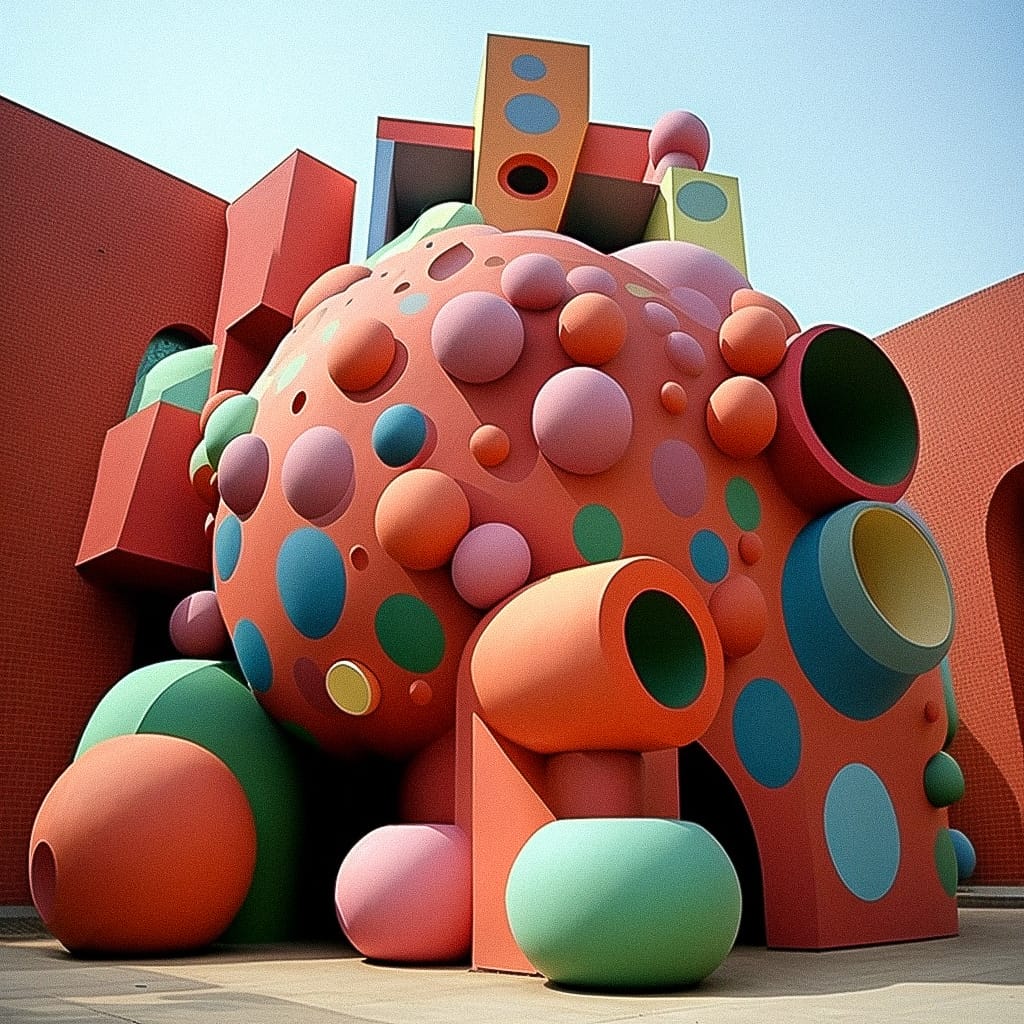 Choi Jeong-Hwa Midjourney style | Andrei Kovalev's Midlibrary 2.0