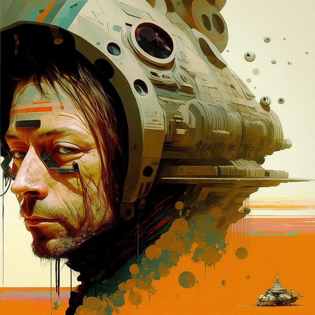 Chris Foss Midjourney style | Andrei Kovalev's Midlibrary 2.0