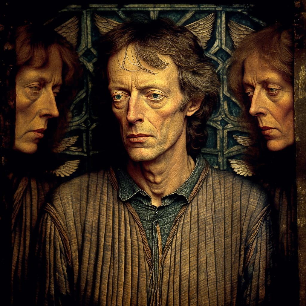 Edward Burne-Jones Midjourney style | Andrei Kovalev's Midlibrary 2.0