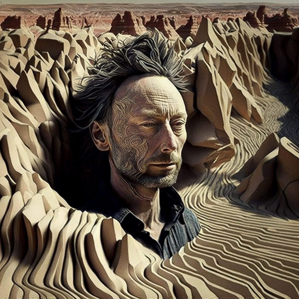 Edward Burtynsky Midjourney style | Andrei Kovalev's Midlibrary 2.0