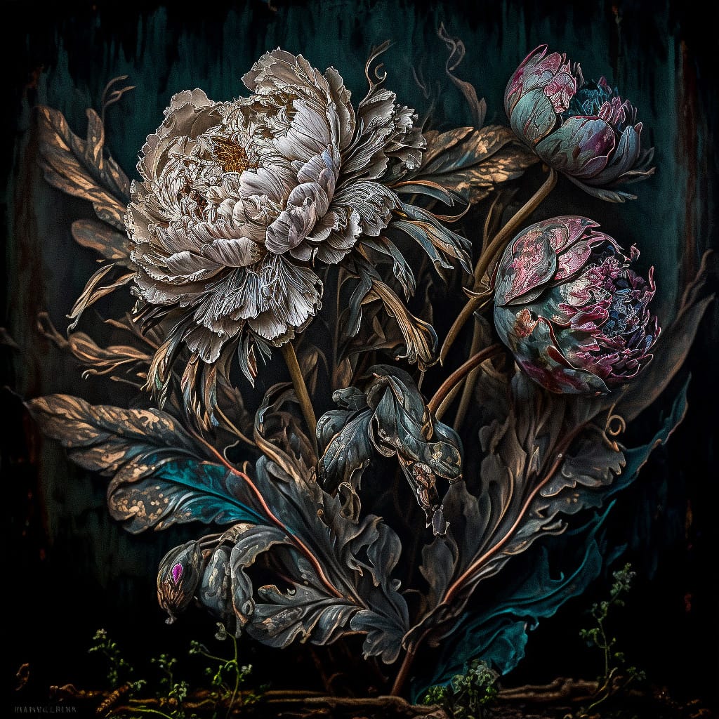 Ivan Albright Midjourney style | Andrei Kovalev's Midlibrary 2.0