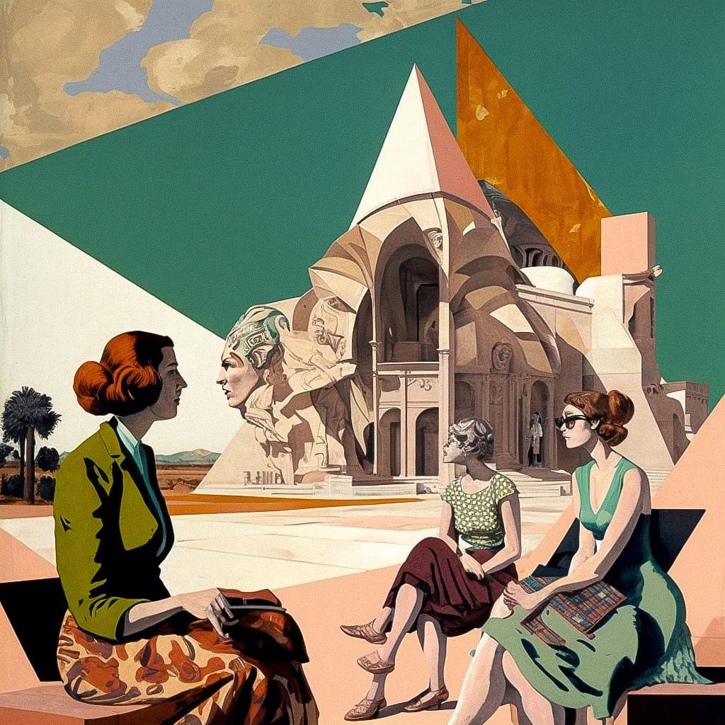 Paula Rego Midjourney style | Andrei Kovalev's Midlibrary 2.0