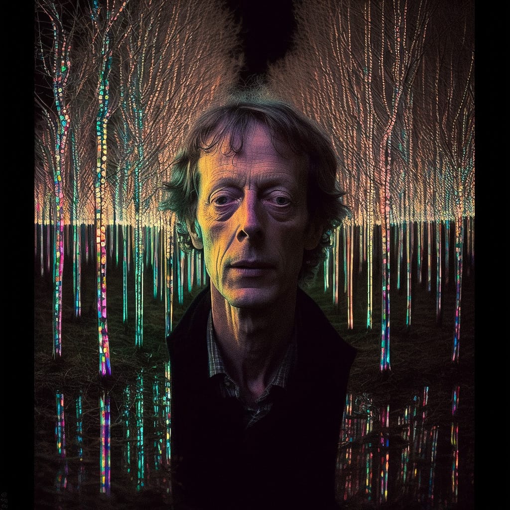 Bruce Munro Midjourney style | Andrei Kovalev's Midlibrary 2.0
