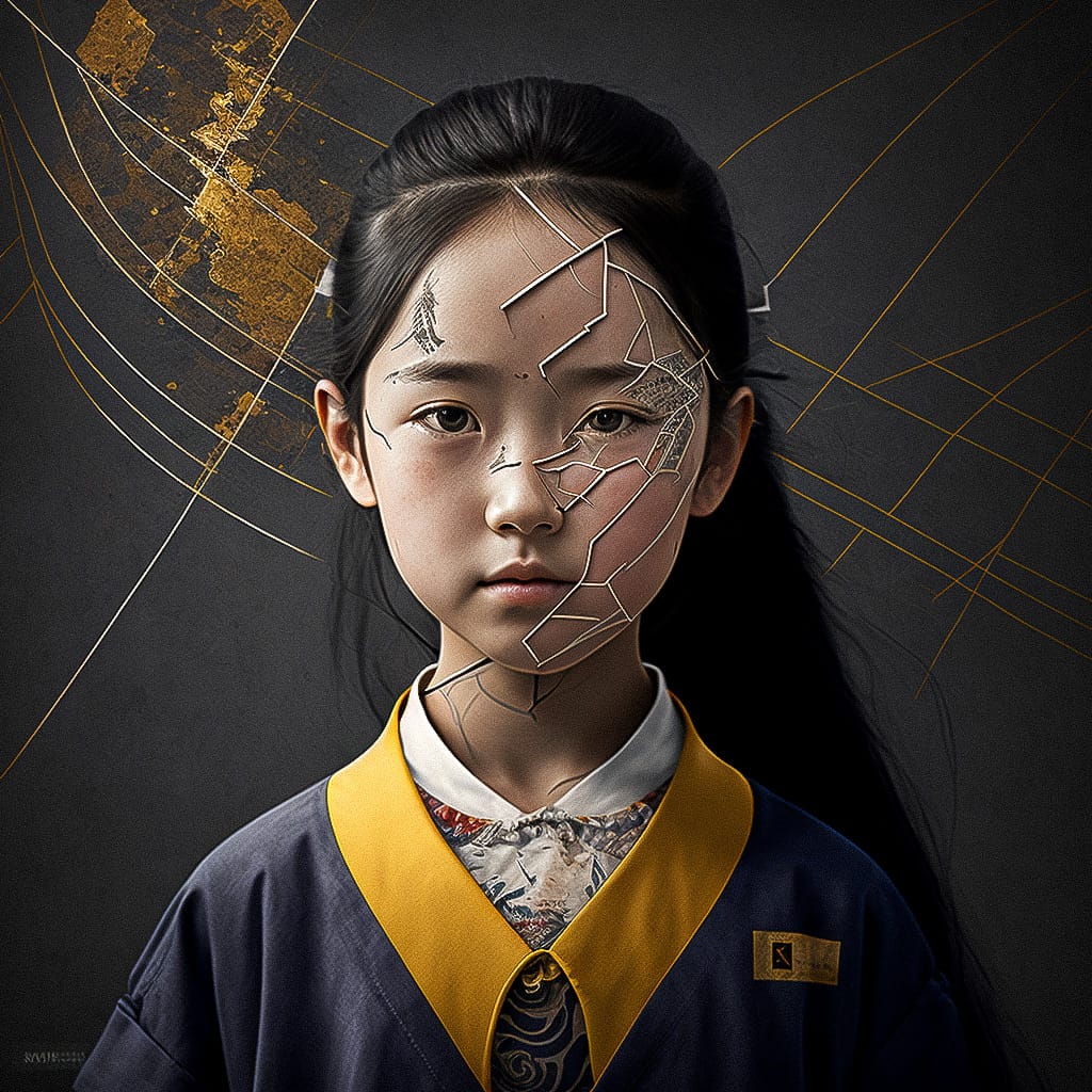 Kintsugi Midjourney style | Andrei Kovalev's Midlibrary 2.0