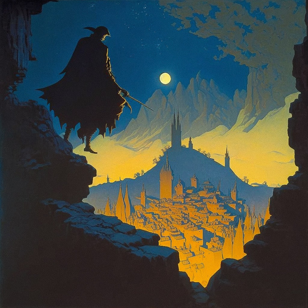 Maxfield Parrish Midjourney style | Andrei Kovalev's Midlibrary