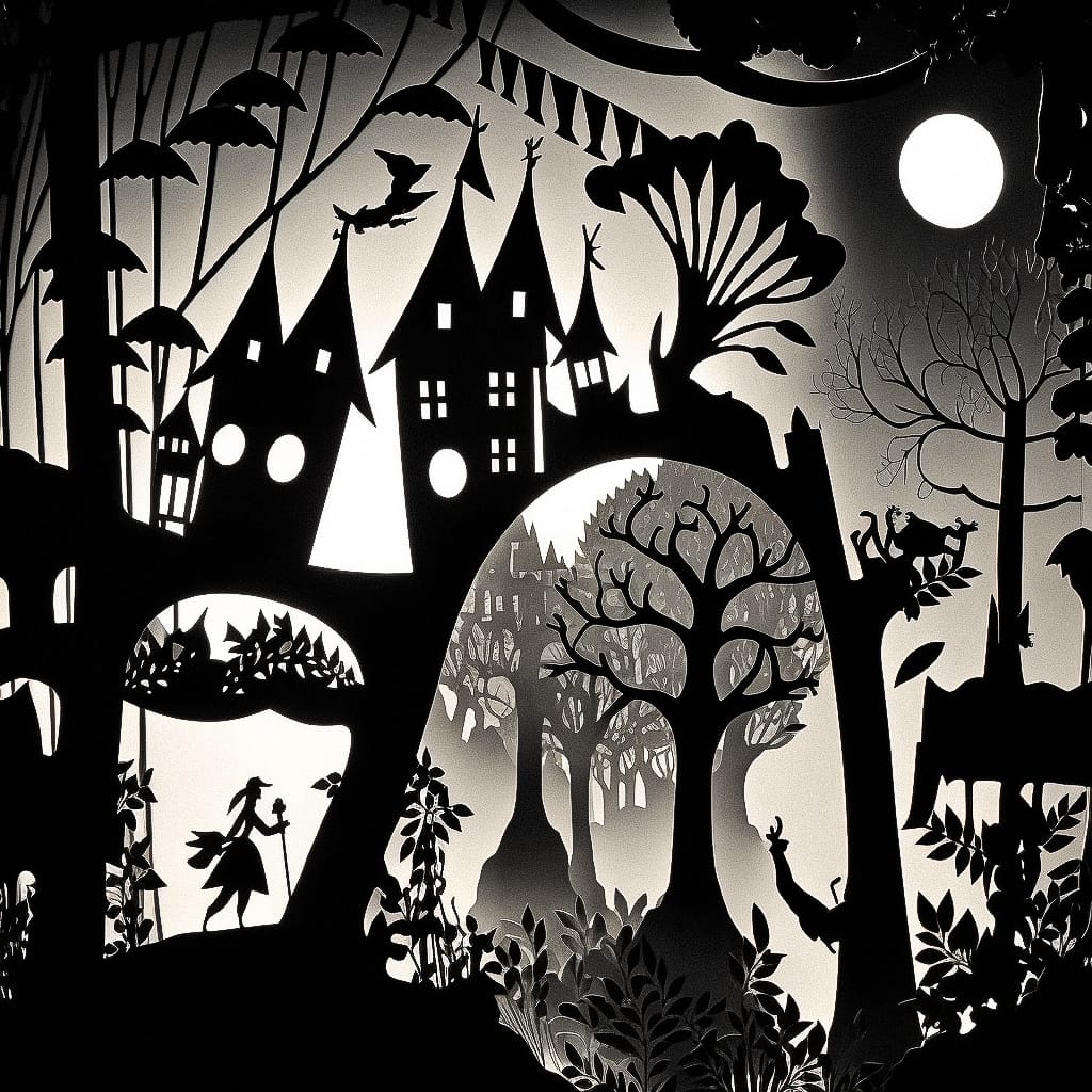 Lotte Reiniger Midjourney style | Andrei Kovalev's Midlibrary 2.0