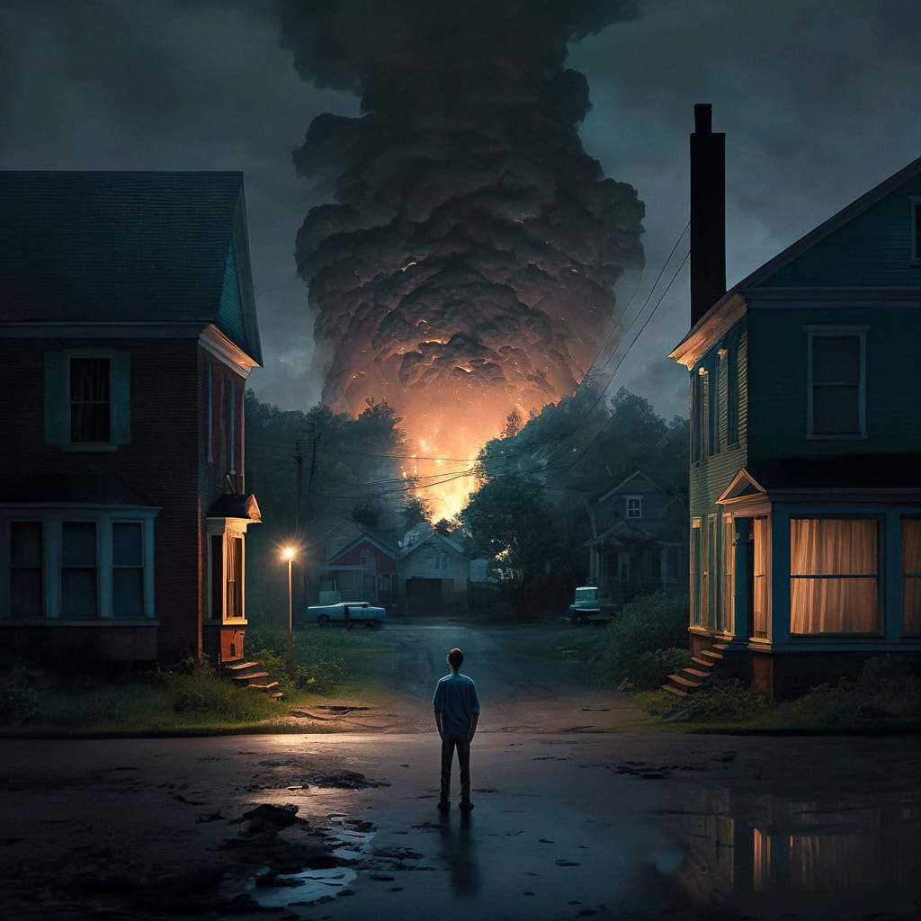 Gregory Crewdson Midjourney style | Andrei Kovalev's Midlibrary 2.0