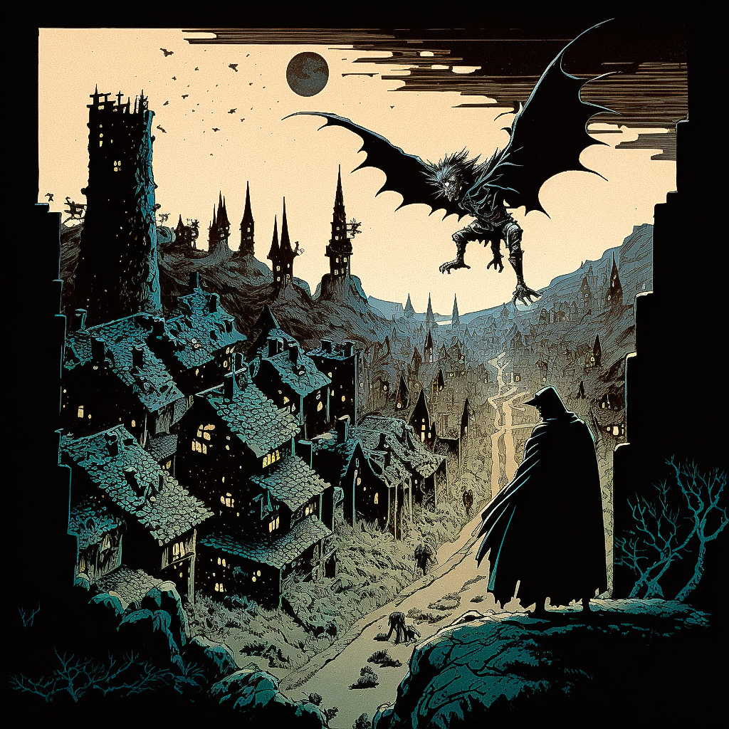 William Stout Midjourney style | Andrei Kovalev's Midlibrary 2.0