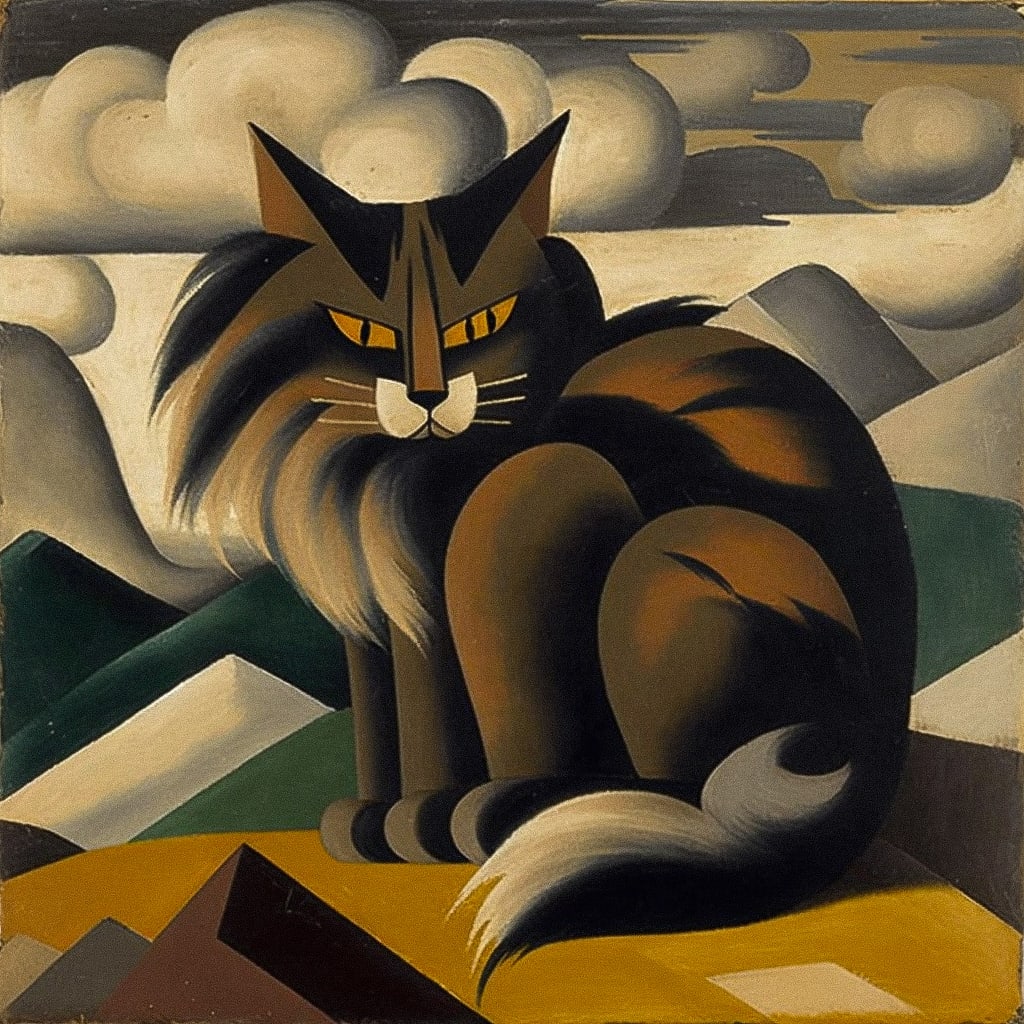 Arthur Dove Midjourney style | Andrei Kovalev's Midlibrary