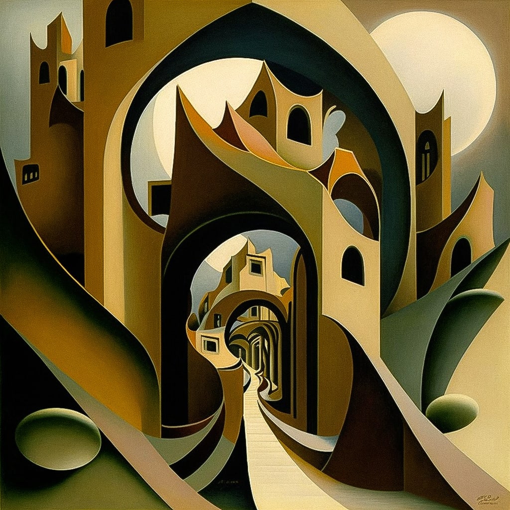 Arthur Dove Midjourney style | Andrei Kovalev's Midlibrary