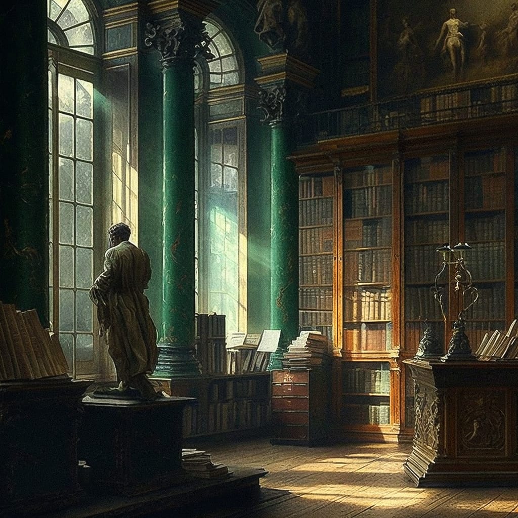 Adolph Menzel Midjourney style | Andrei Kovalev's Midlibrary 2.0