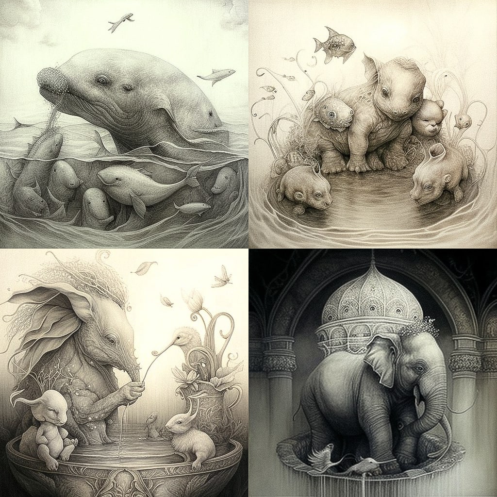 Adonna Khare Midjourney style | Andrei Kovalev's Midlibrary 2.0