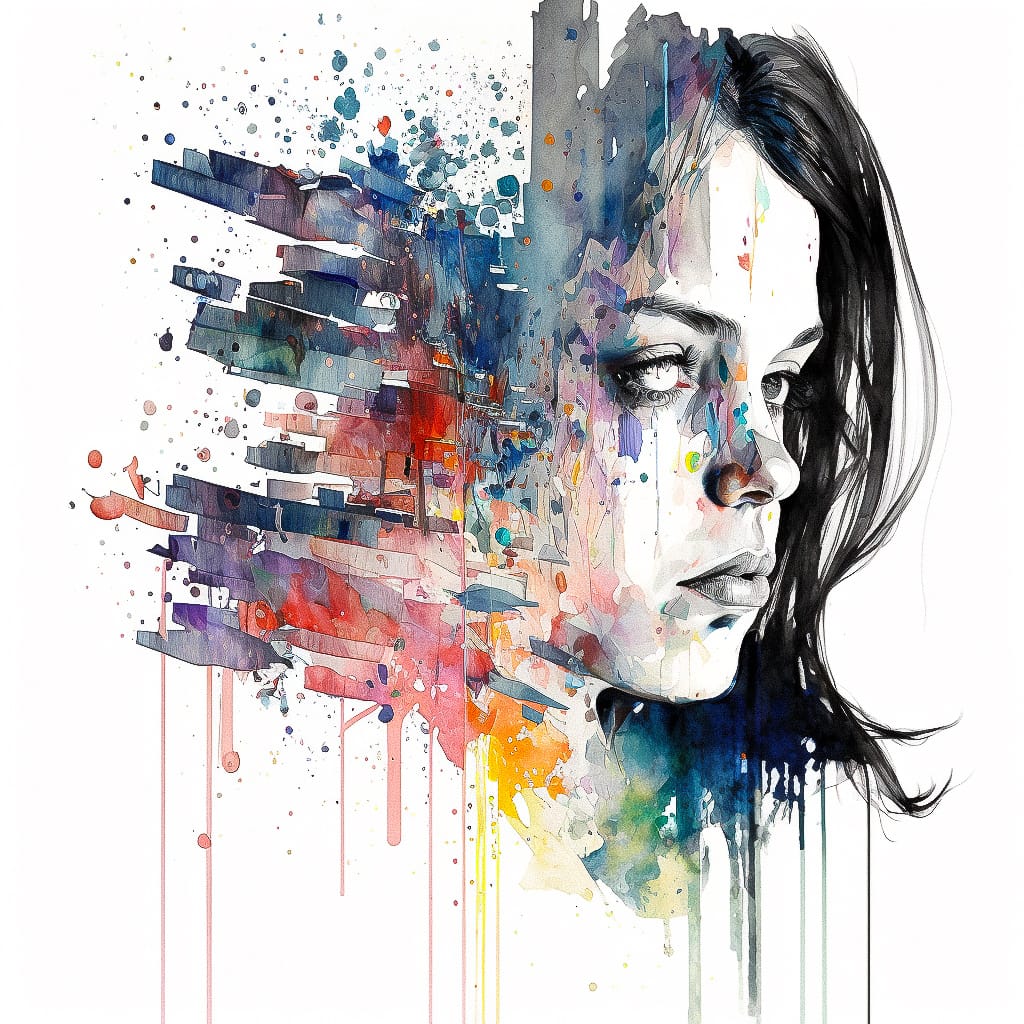 Agnes Cecile Midjourney style | Andrei Kovalev's Midlibrary 2.0