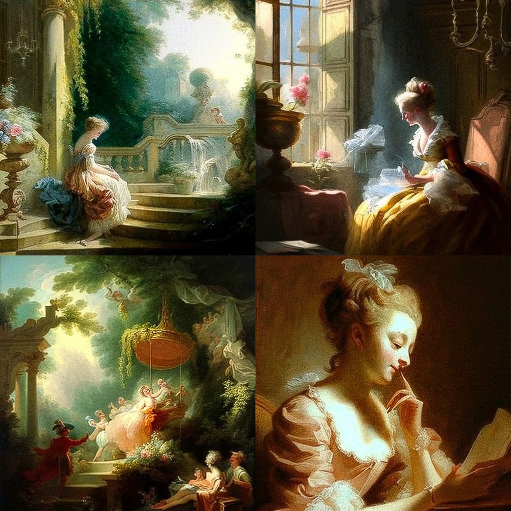 Alexandre-Evariste Fragonard Midjourney style | Andrei Kovalev's ...
