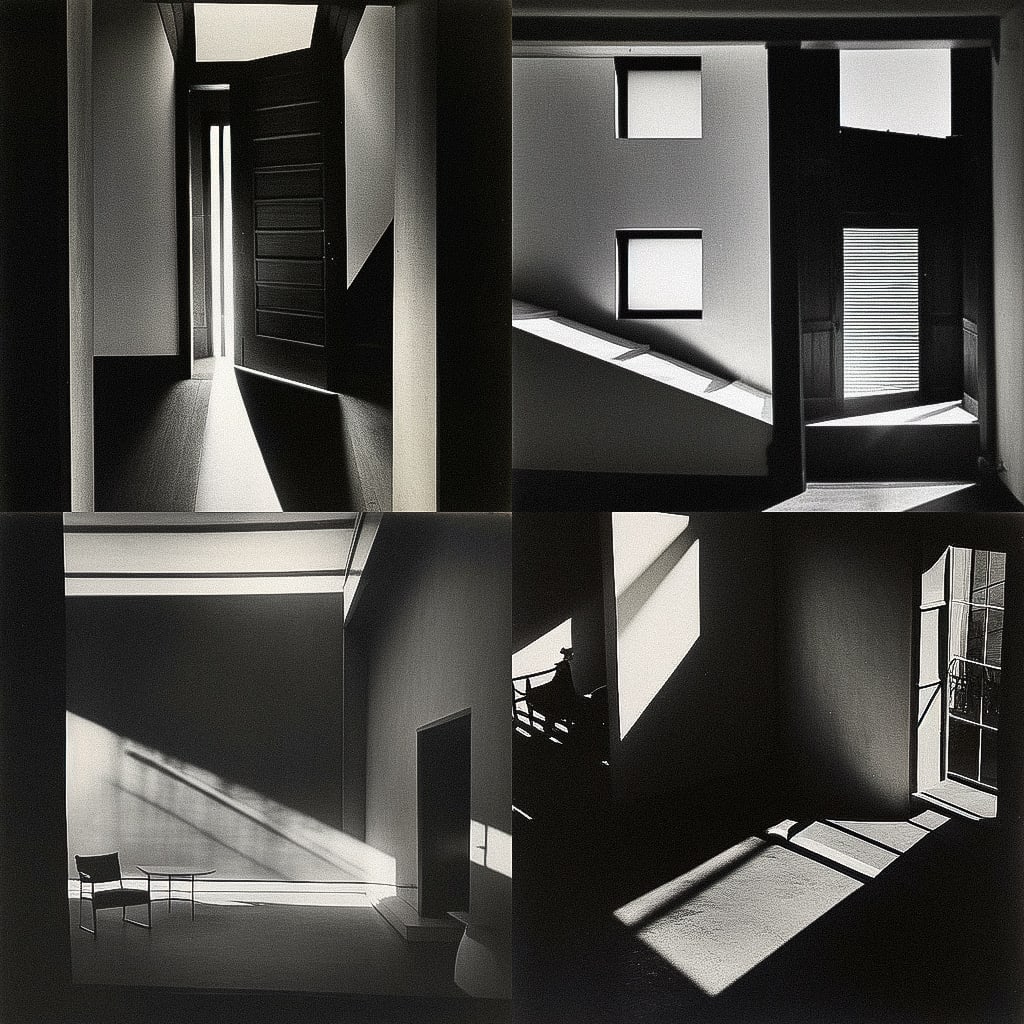 Arnold Newman Midjourney style | Andrei Kovalev's Midlibrary 2.0