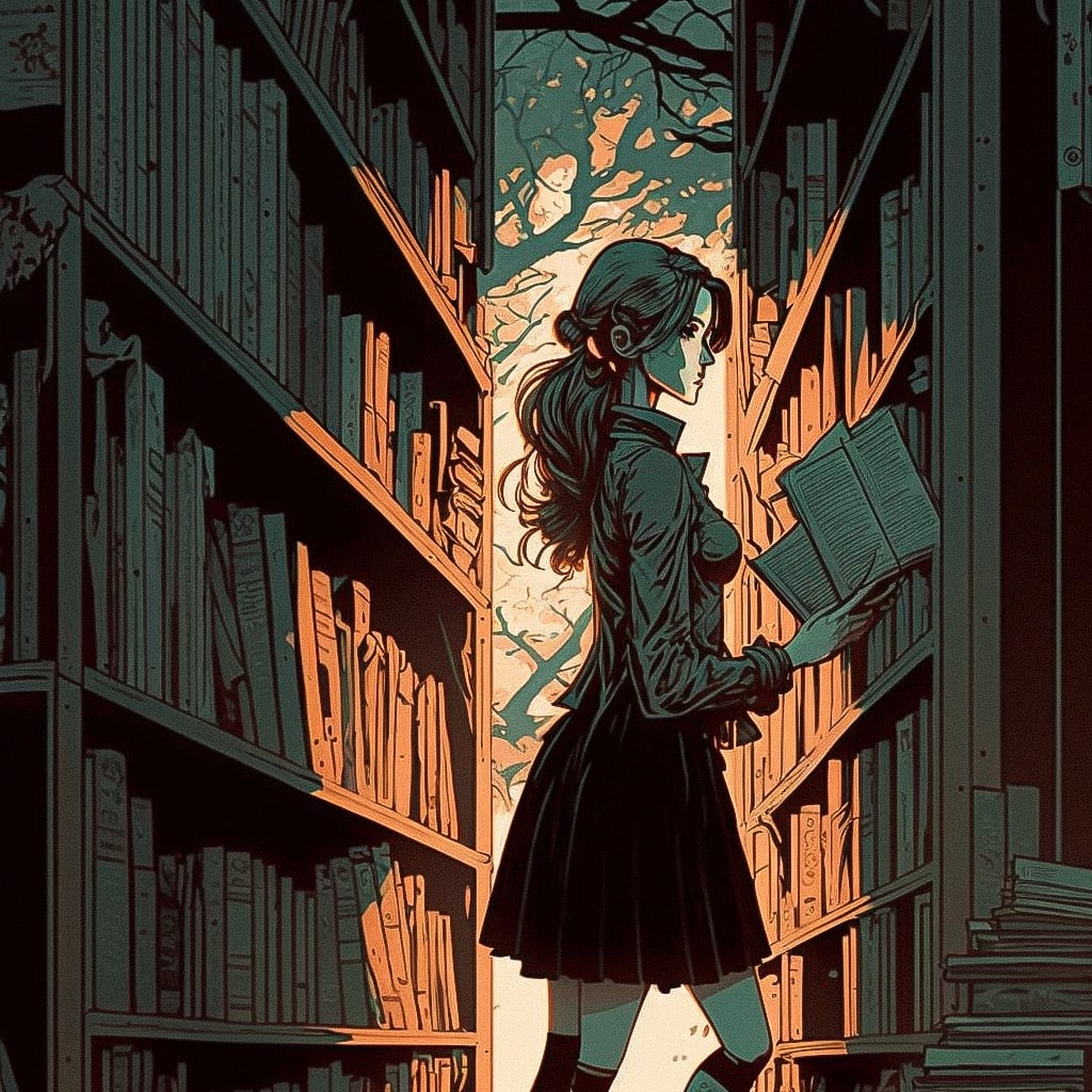 Becky Cloonan Midjourney style | Andrei Kovalev's Midlibrary 2.0