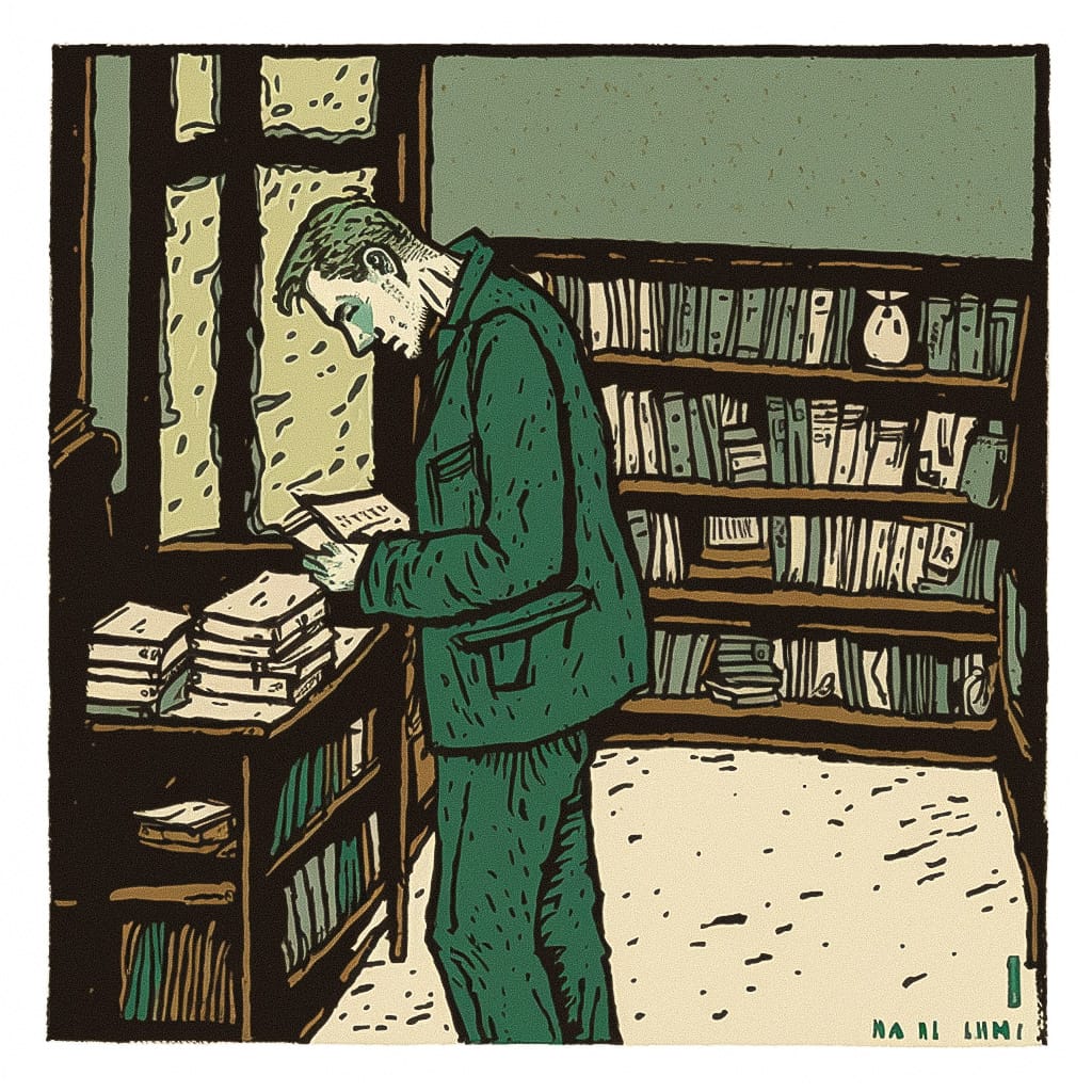 Billy Childish Midjourney style | Andrei Kovalev's Midlibrary 2.0