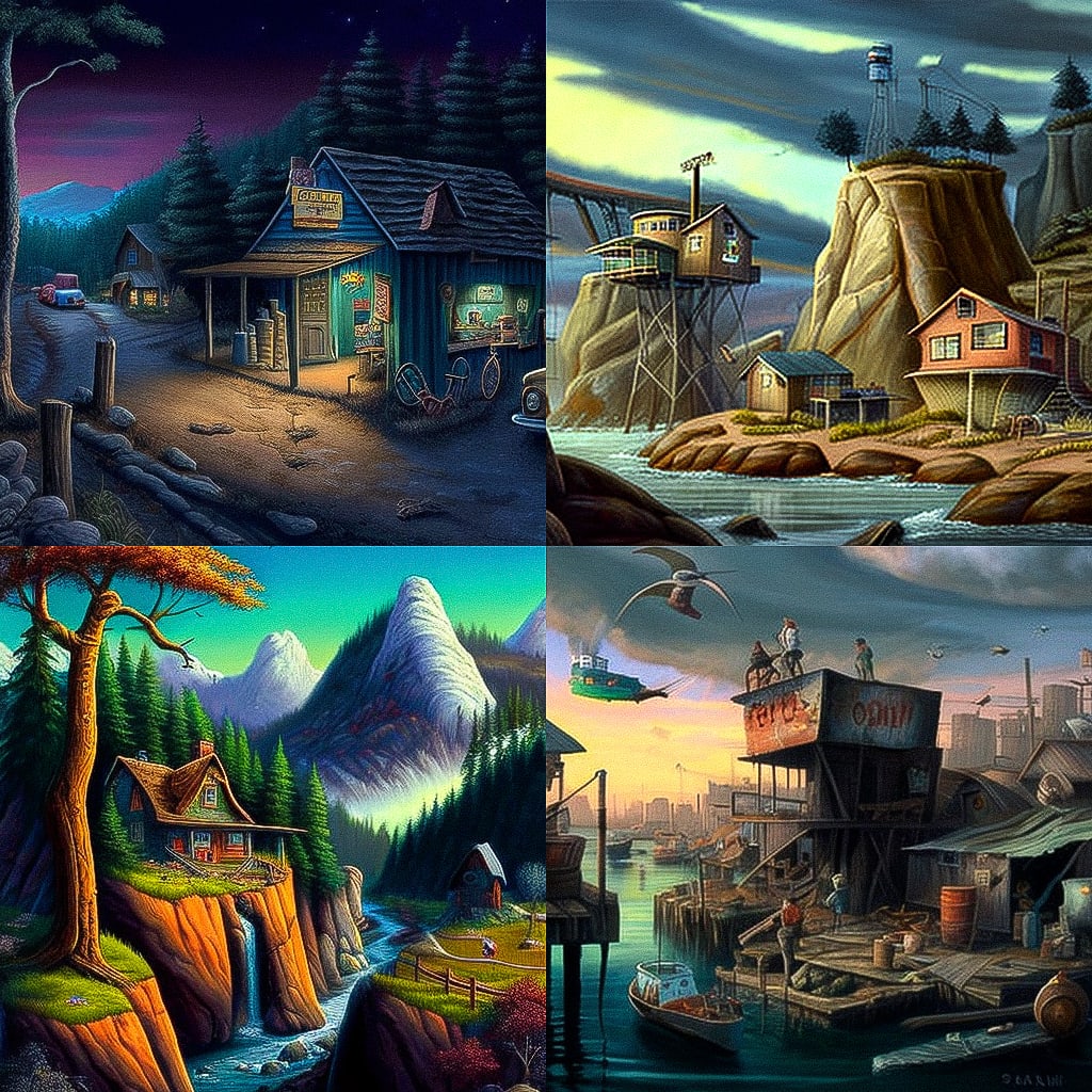 Bob Clampett Midjourney style | Andrei Kovalev's Midlibrary 2.0