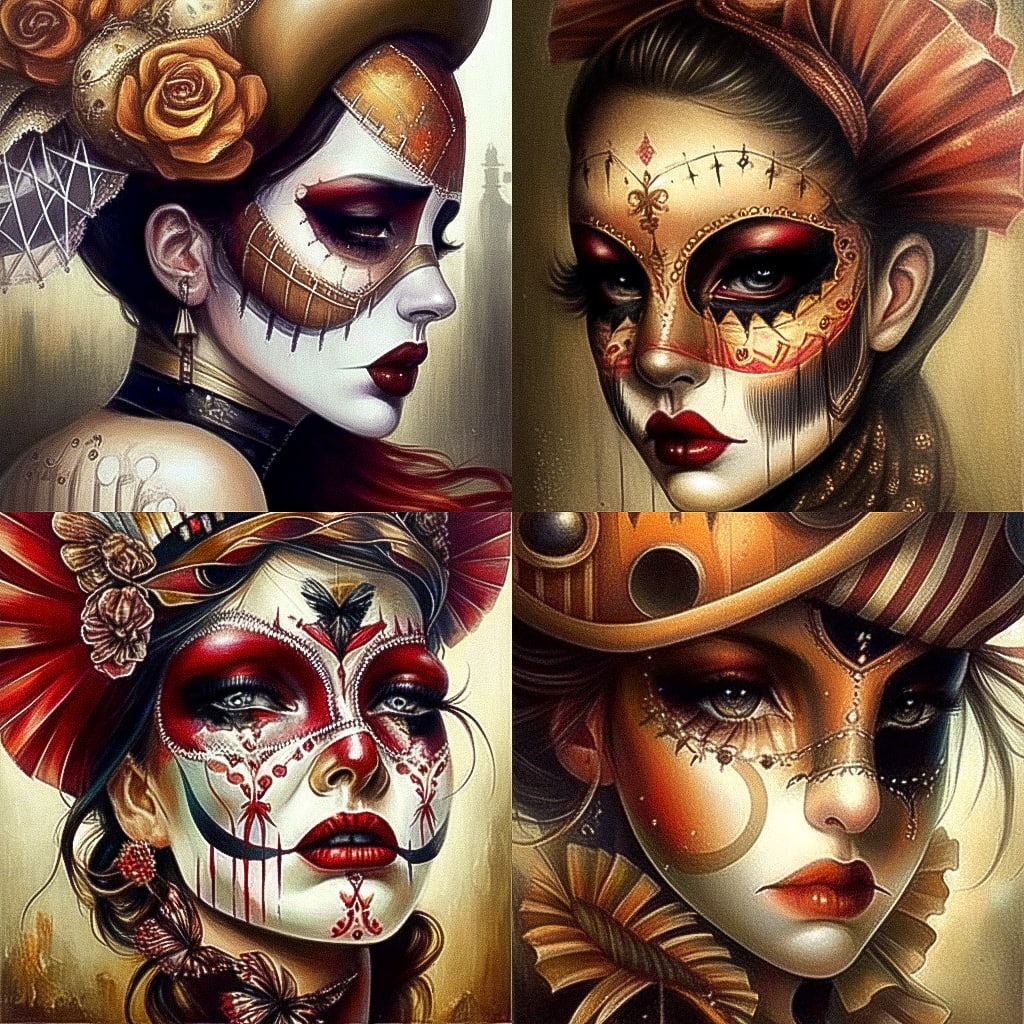 Brian M. Viveros Midjourney style | Andrei Kovalev's Midlibrary 2.0