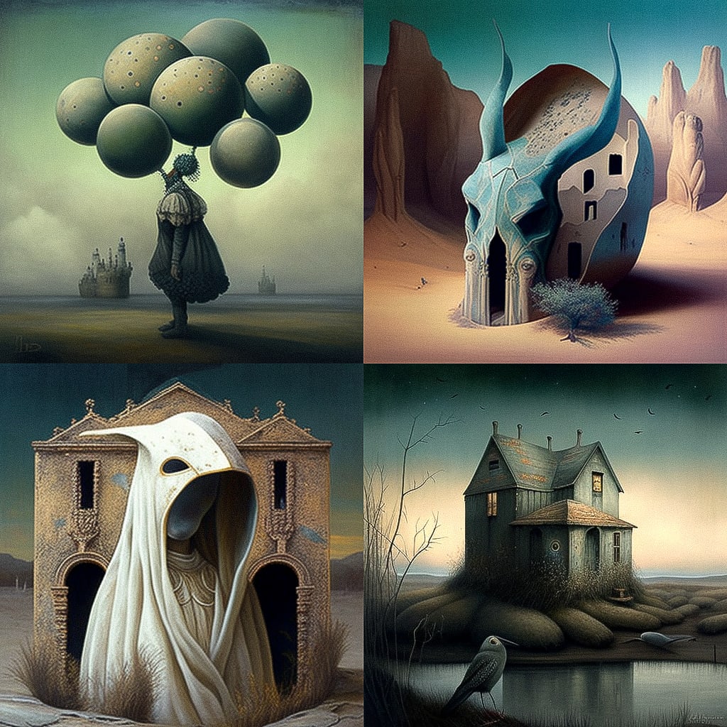 Bridget Bate Tichenor Midjourney style | Andrei Kovalev's Midlibrary 2.0