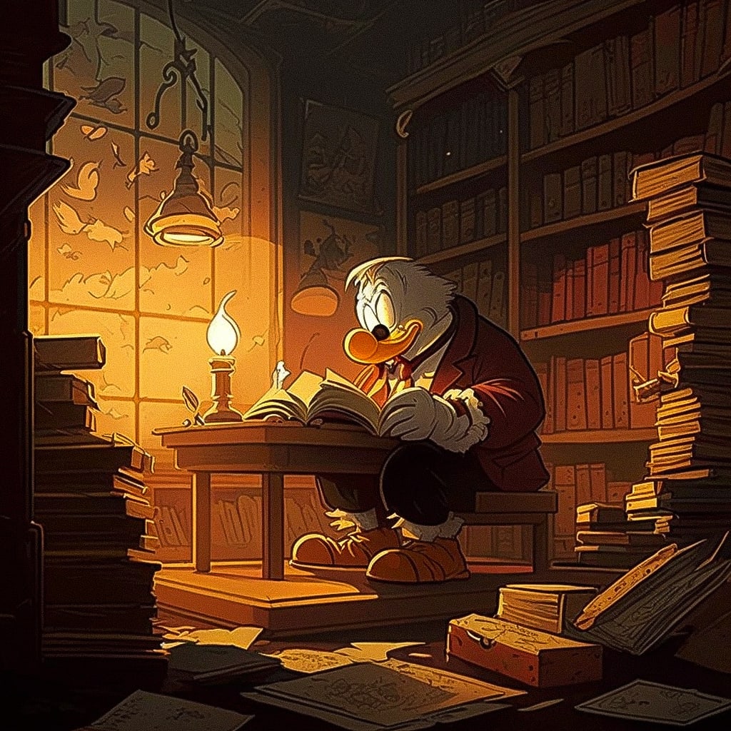 Carl Barks Midjourney style | Andrei Kovalev's Midlibrary 2.0