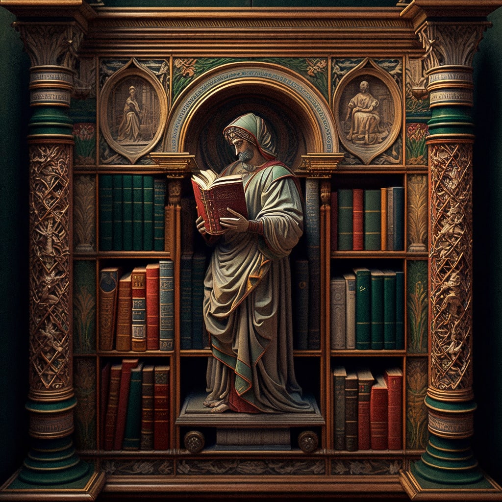 Carlo Crivelli Midjourney style | Andrei Kovalev's Midlibrary 2.0
