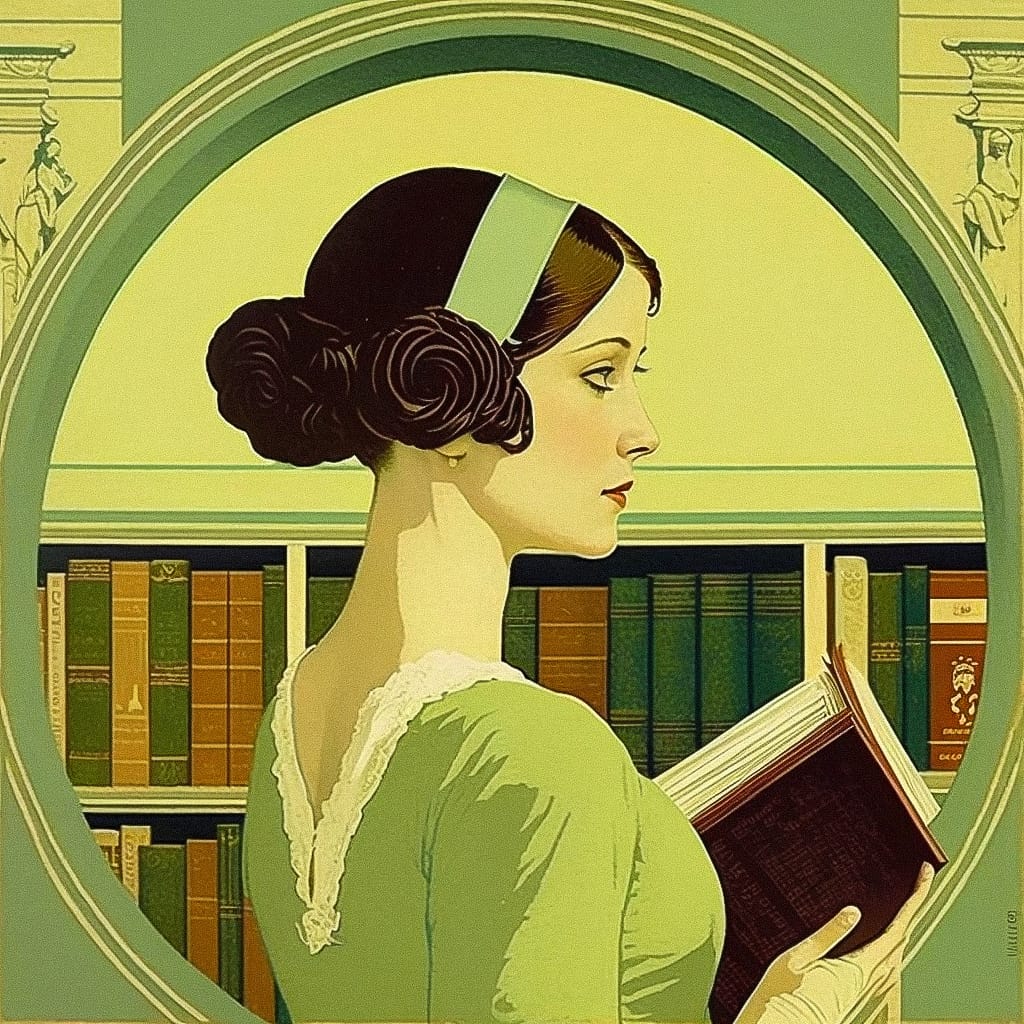 Coles Phillips Midjourney style | Andrei Kovalev's Midlibrary 2.0
