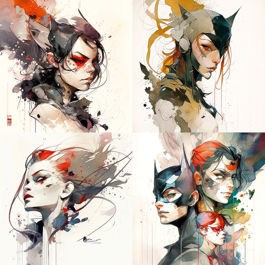 Dustin Nguyen Midjourney style | Andrei Kovalev's Midlibrary 2.0