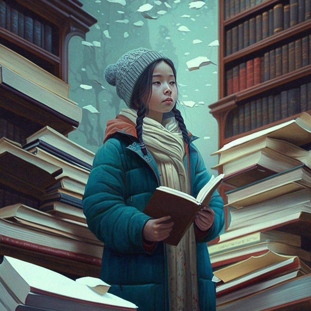 Fang Lijun Midjourney style | Andrei Kovalev's Midlibrary 2.0