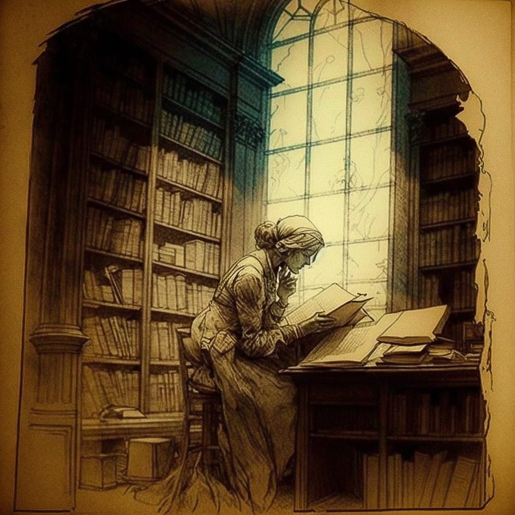 Felicien Rops Midjourney style | Andrei Kovalev's Midlibrary 2.0