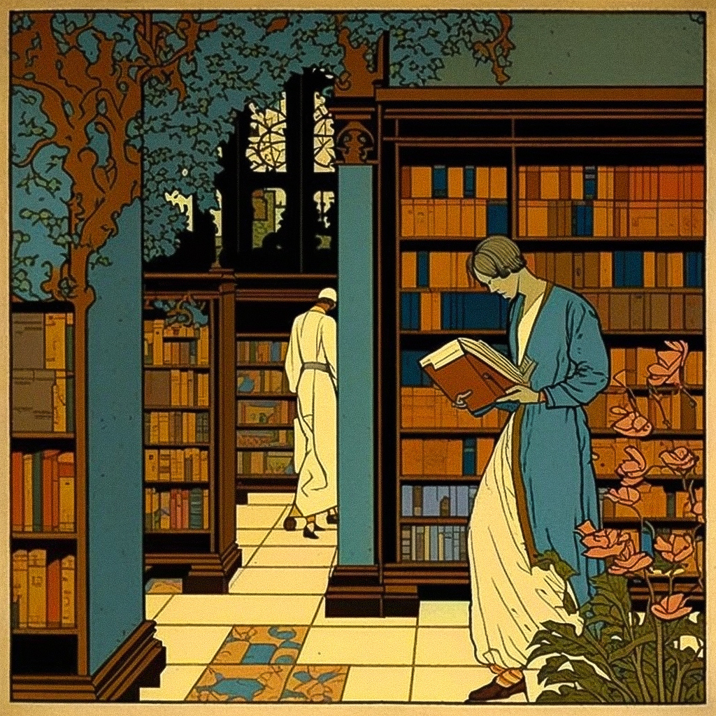 George Barbier Midjourney style | Andrei Kovalev's Midlibrary 2.0