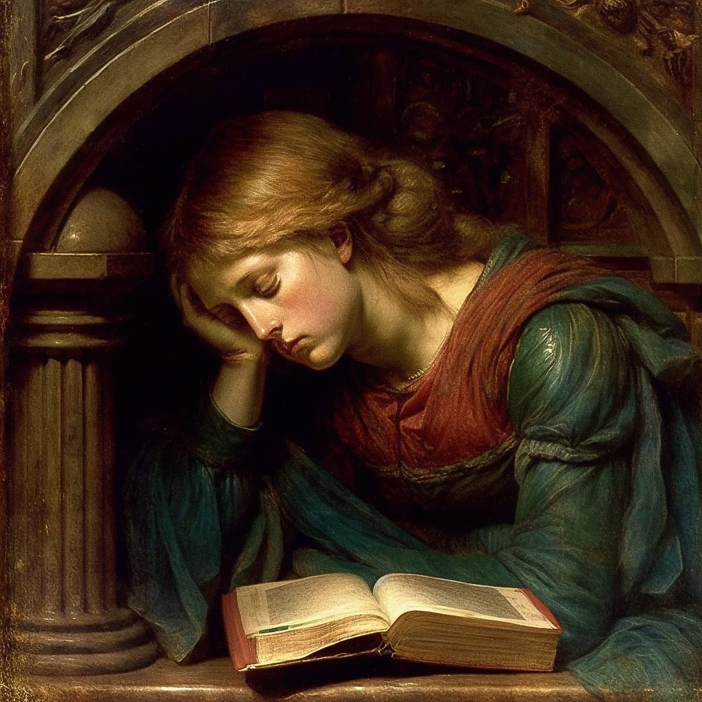George Frederic Watts Midjourney style | Andrei Kovalev's Midlibrary 2.0
