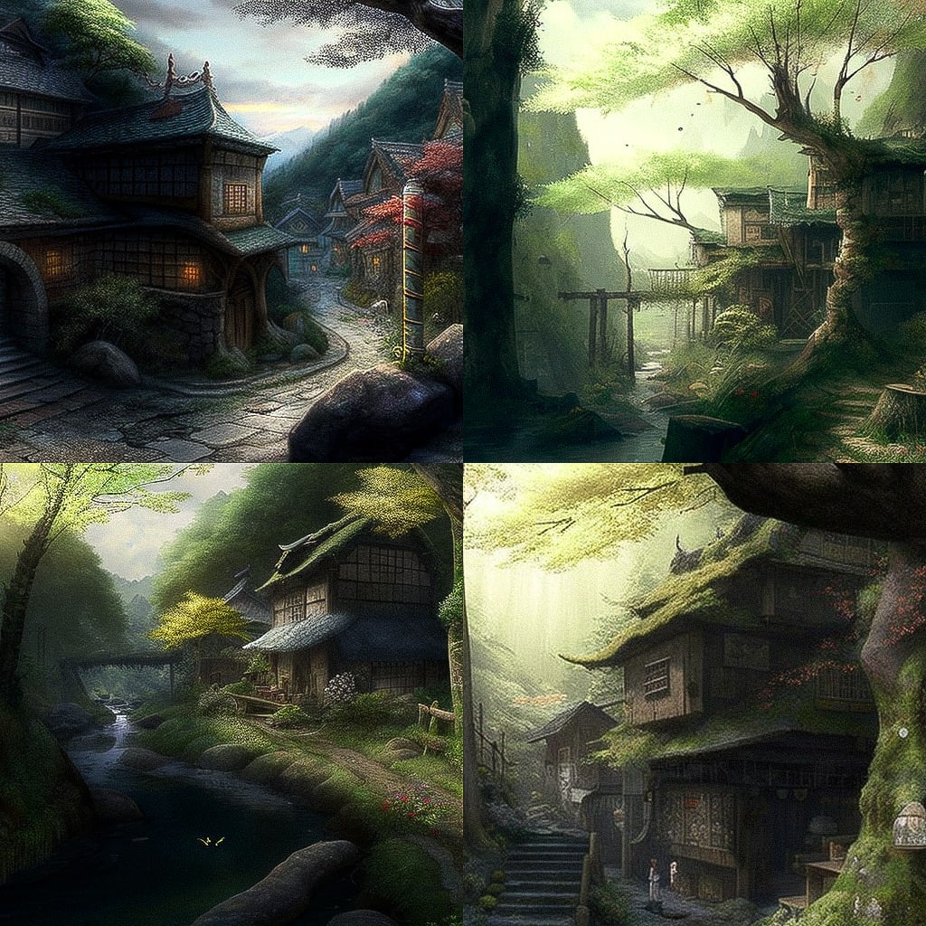 Kazuo Oga Midjourney style | Andrei Kovalev's Midlibrary 2.0