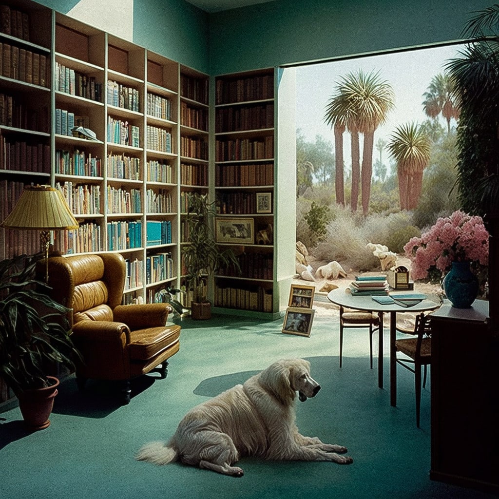 Larry Sultan Midjourney style | Andrei Kovalev's Midlibrary 2.0