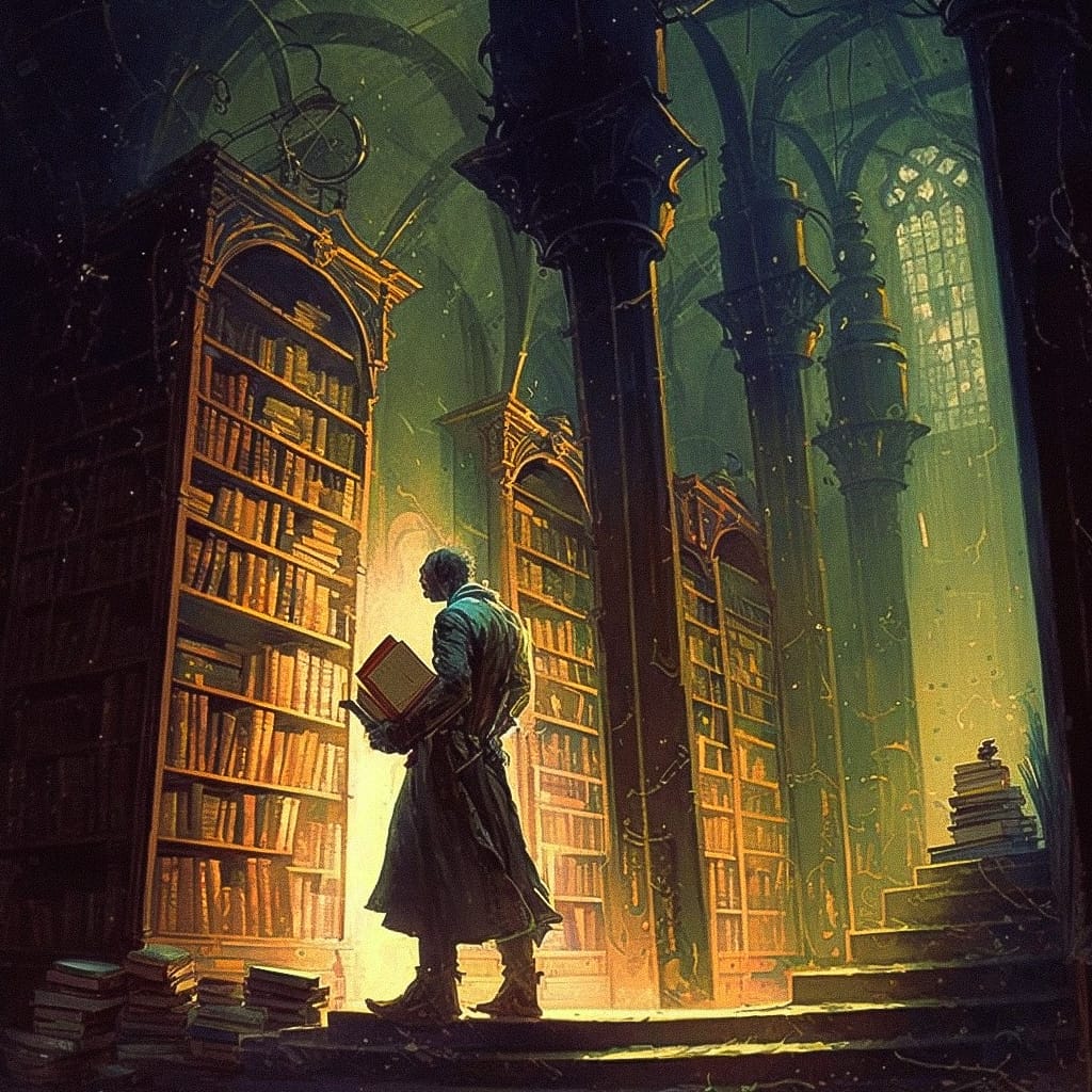 Les Edwards Midjourney style | Andrei Kovalev's Midlibrary 2.0