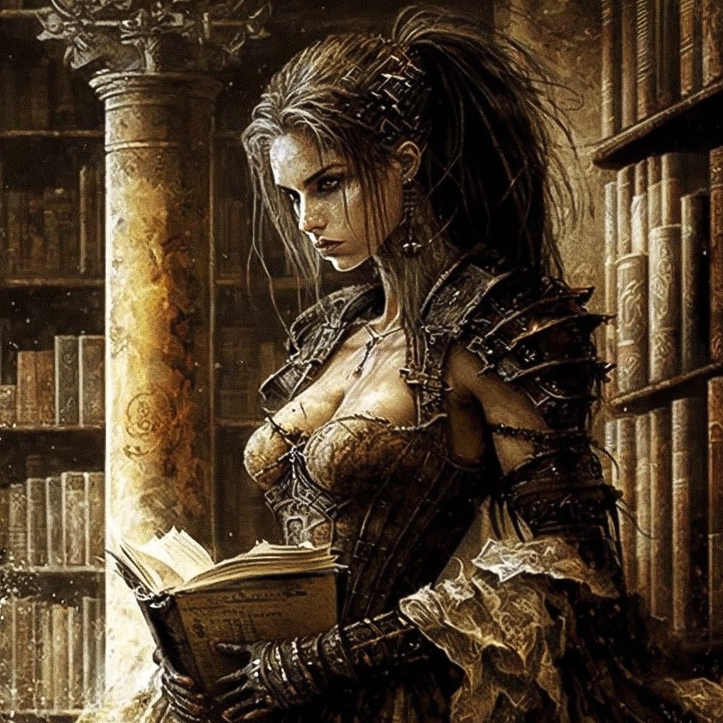 Luis Royo Midjourney style | Andrei Kovalev's Midlibrary 2.0