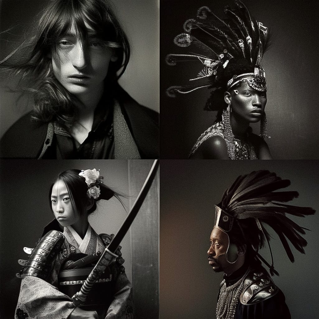 Mark Seliger Midjourney style | Andrei Kovalev's Midlibrary 2.0