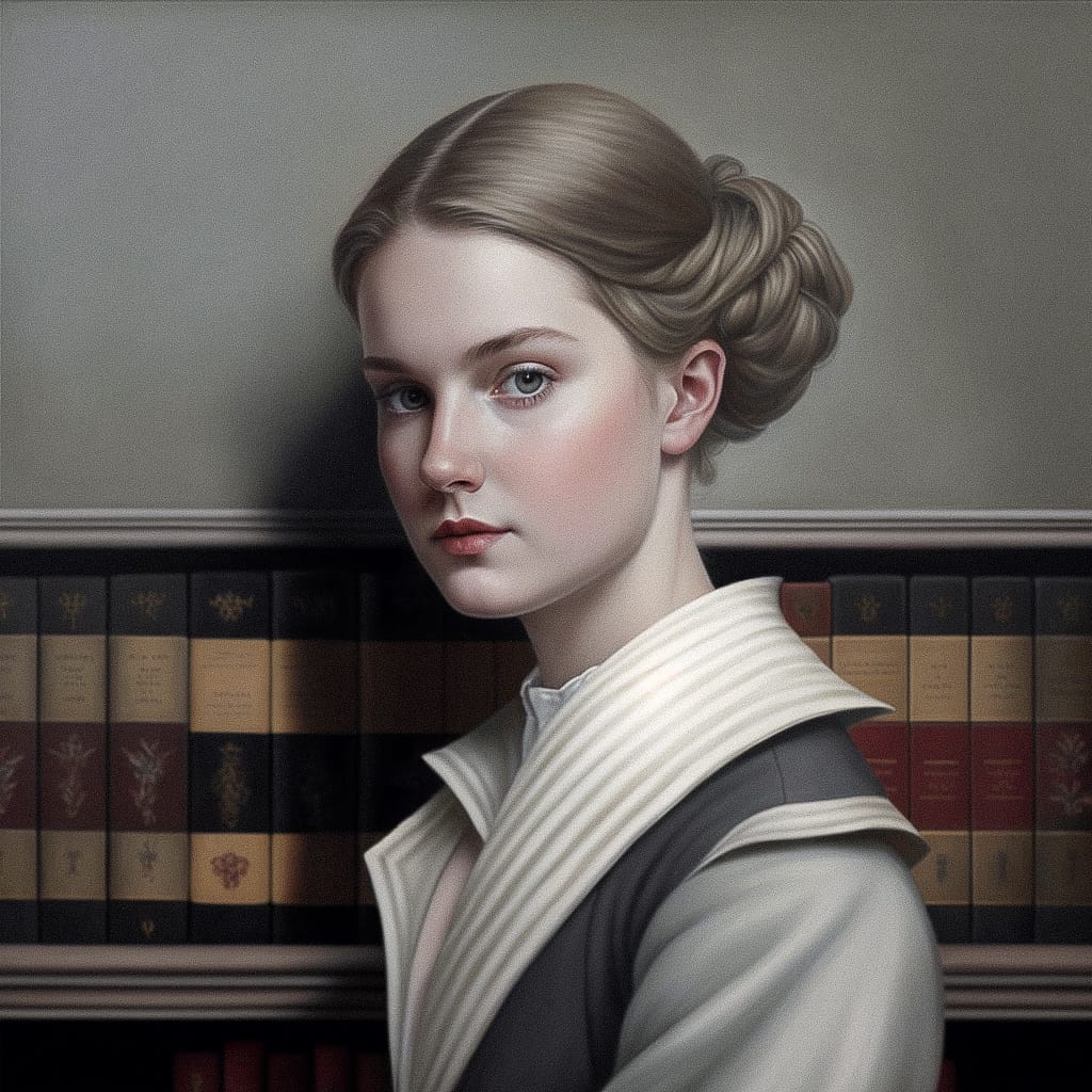 Mary Jane Ansell Midjourney style | Andrei Kovalev's Midlibrary 2.0