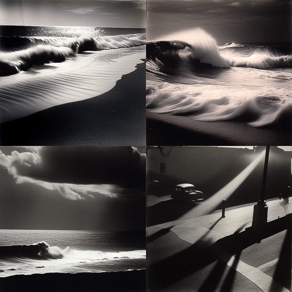 Max Dupain Midjourney style | Andrei Kovalev's Midlibrary 2.0