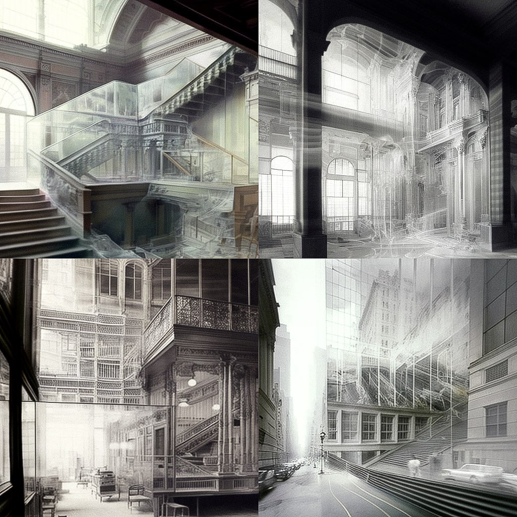Michael Wesely Midjourney style | Andrei Kovalev's Midlibrary 2.0