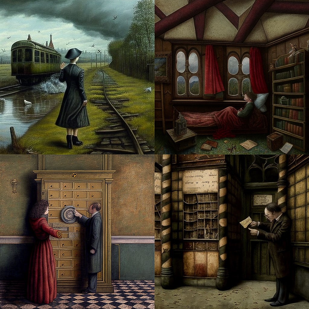 Mike Worrall Midjourney style | Andrei Kovalev's Midlibrary 2.0