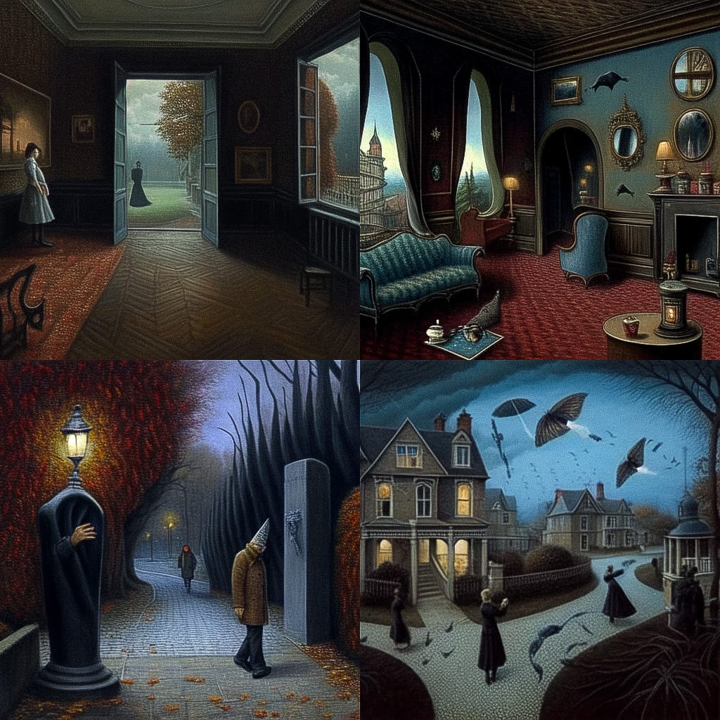 Mike Worrall Midjourney style | Andrei Kovalev's Midlibrary 2.0