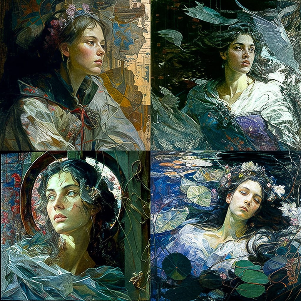 Mikhail Vrubel Midjourney style | Andrei Kovalev's Midlibrary 2.0