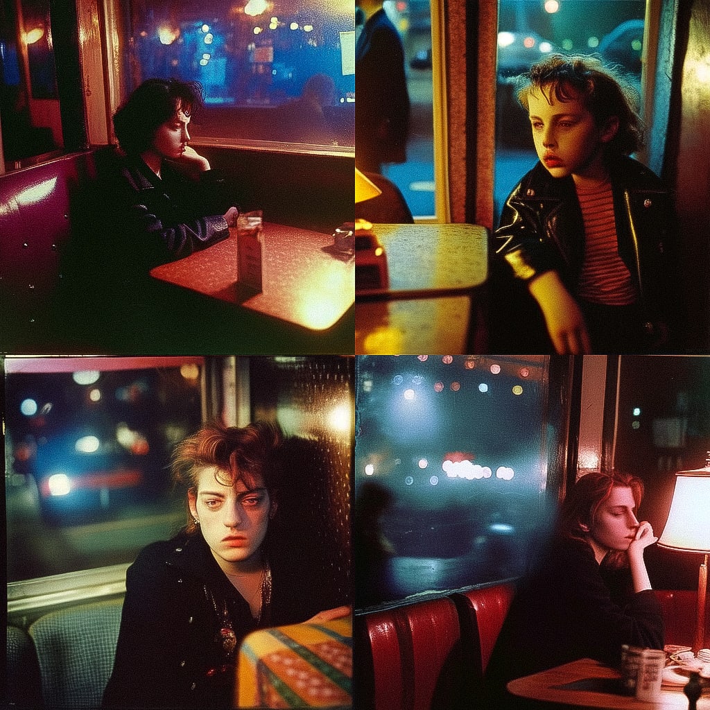 Nan Goldin Midjourney style | Andrei Kovalev's Midlibrary 2.0