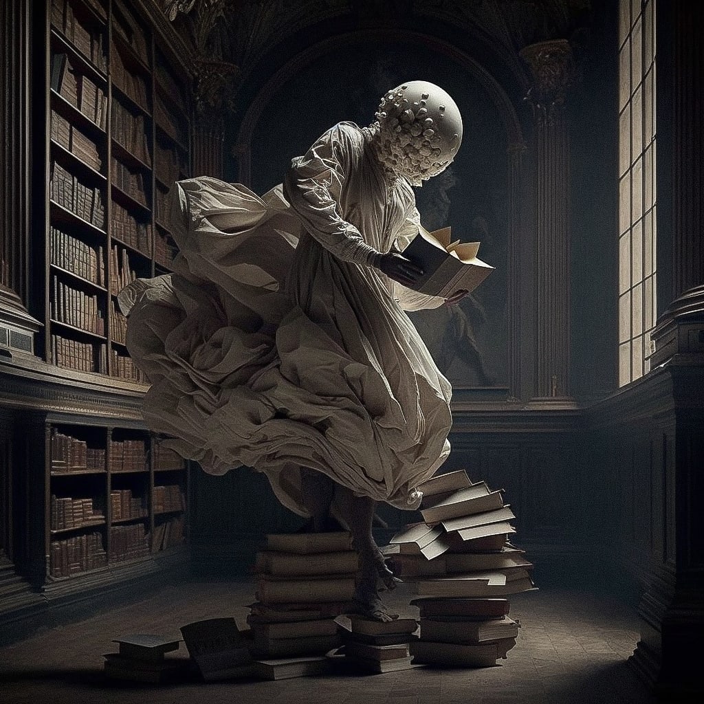 Kiki Smith Midjourney style | Andrei Kovalev's Midlibrary 2.0