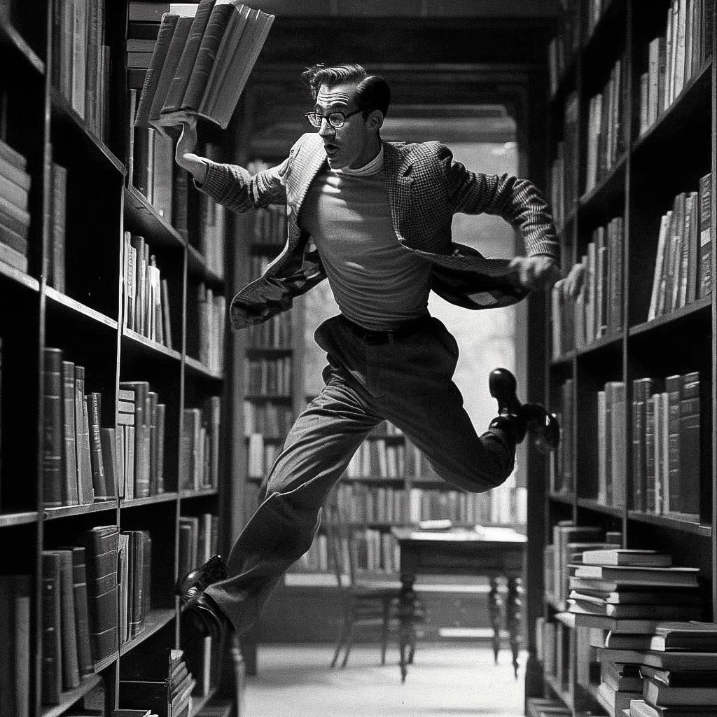 Philippe Halsman Midjourney style | Andrei Kovalev's Midlibrary 2.0